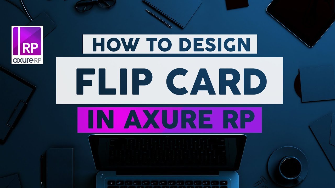 Flip Card Design in Axure RP - YouTube