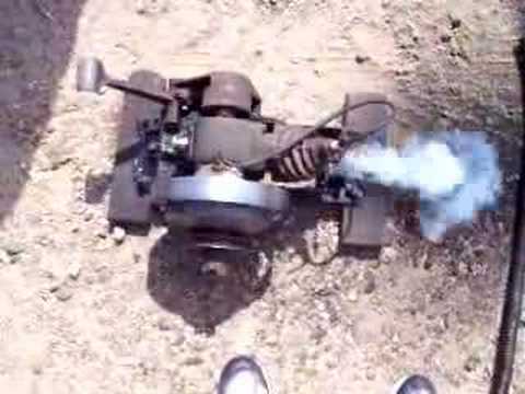 Maytag Model 92 gas engine ~ view 3 ~ One Banger Boys - YouTube