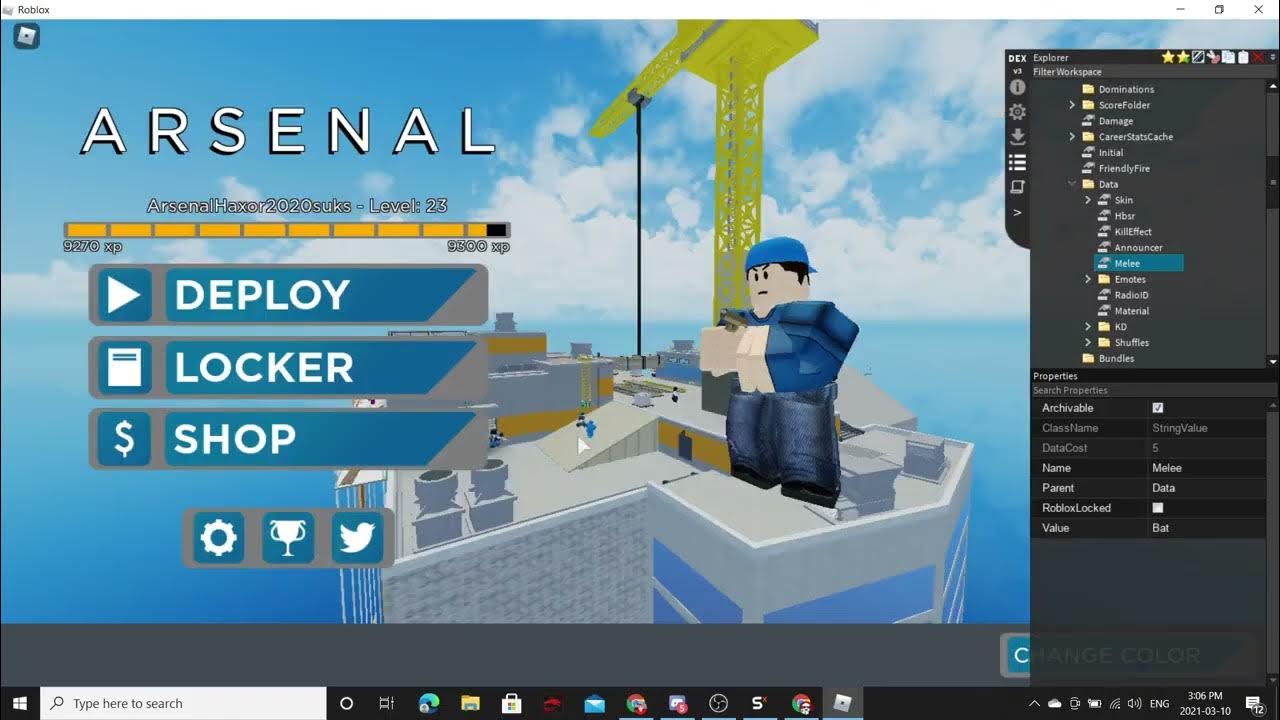 How to fix dev melees not working with dark dex | Synapse X Tutorial ...
