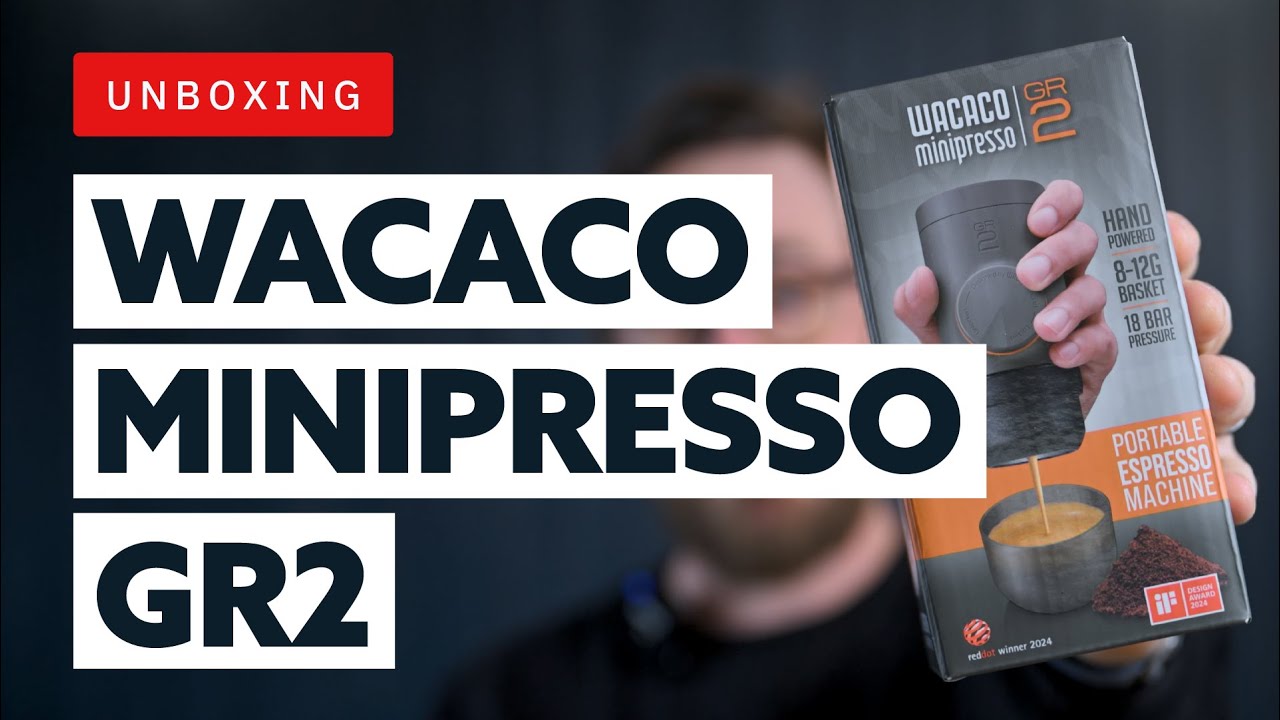 Wacaco Minipresso GR2 Unboxing & First Espresso – Perfect for ...
