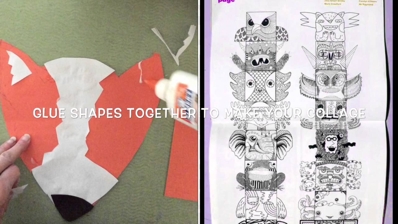 Collaborative Totem Poles - YouTube