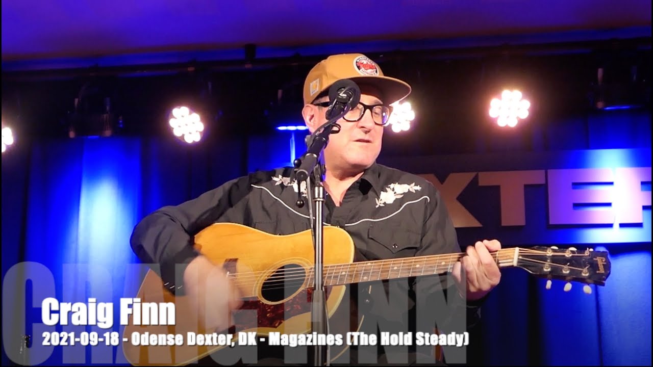 Craig Finn - Magazines (The Hold Steady) - 2021-09-18 - Odense Dexter ...