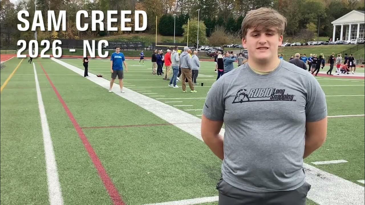 Rubio Long Snapping, Sam Creed, November 10, 2024 - YouTube