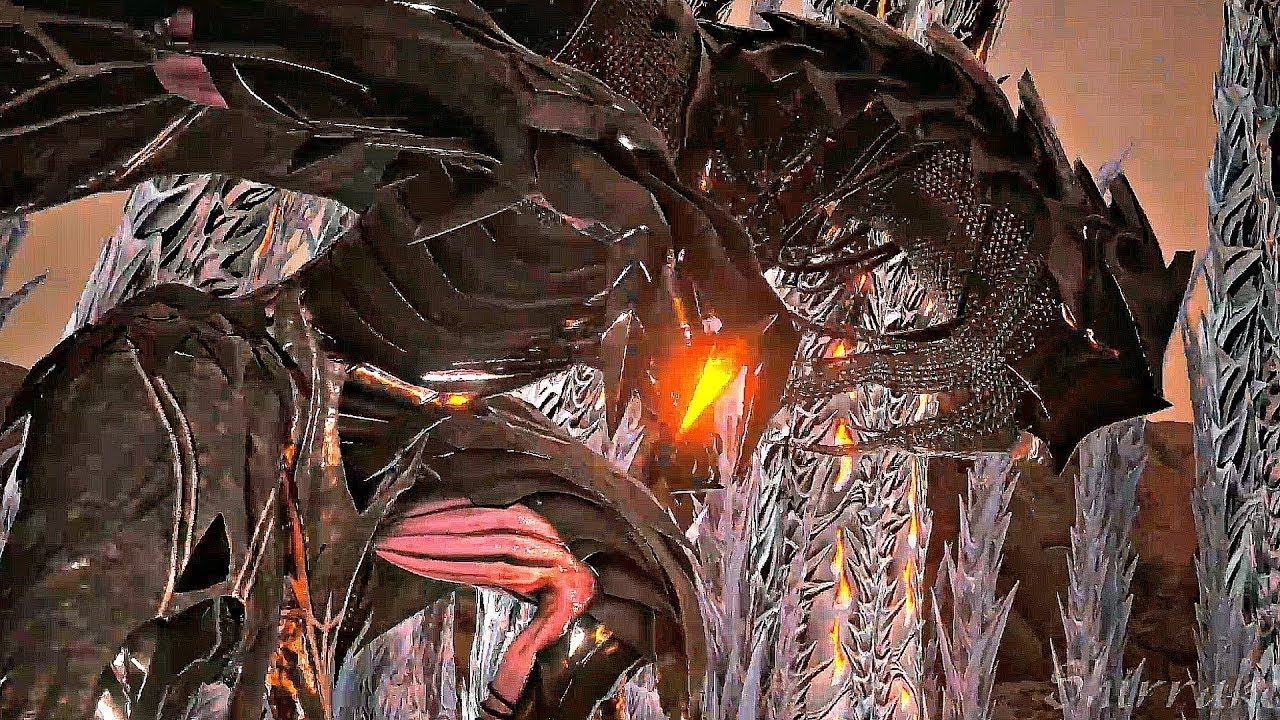 Code Vein - Hellfire Knight Boss - YouTube
