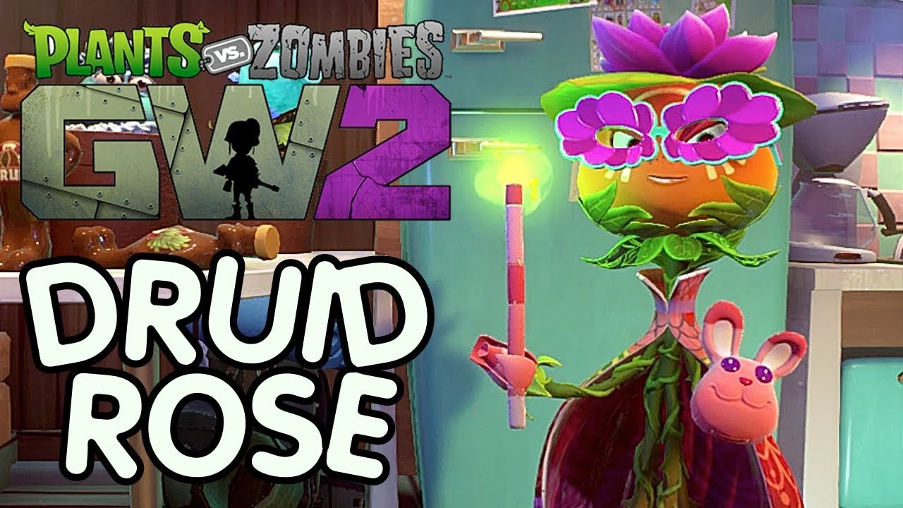DRUID ROSE vs Garden Ops | Plants vs Zombie Garden Warfare 2 ...