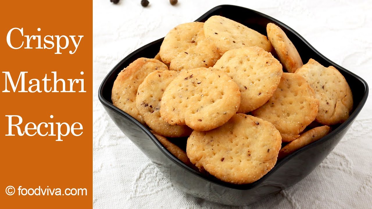 Methi Mathri Recipe - Crispy Punjabi Mathri -Tea time Snack - YouTube
