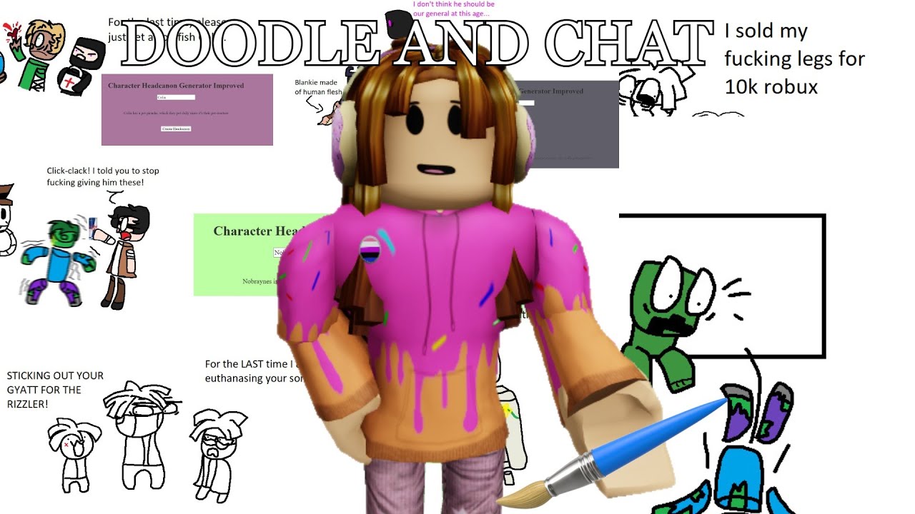 TALKING AND DRAWING UNHINGED DOODLES AND SUCH | Livestream - YouTube