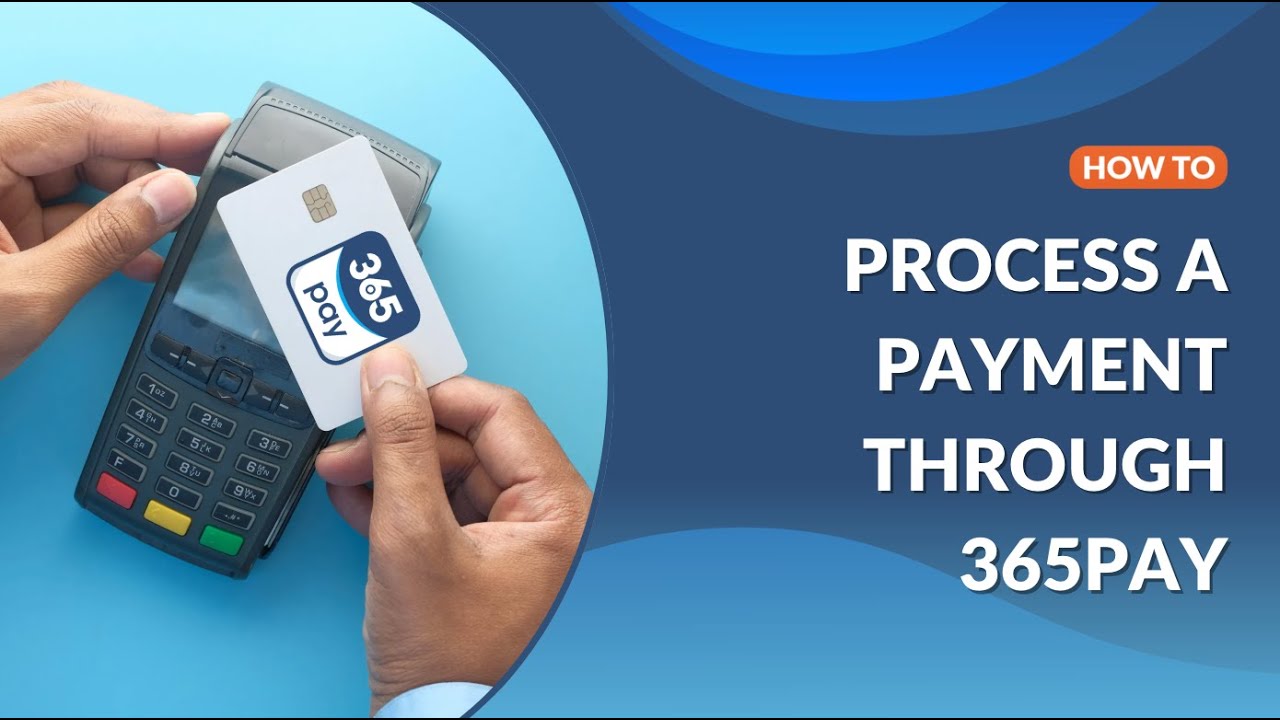 Process a payment on the Eats365 POS using 365pay - YouTube