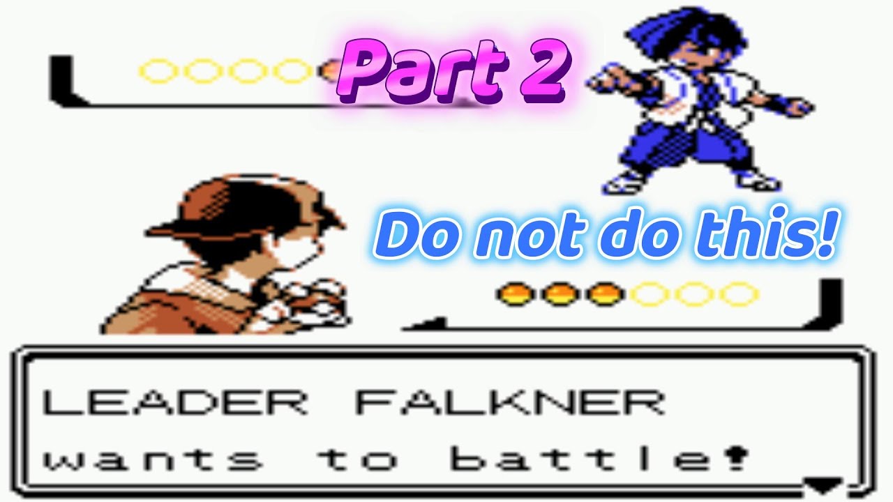 Pokemon Gold Walkthrough Part 2 | How NOT to Beat Violet City Gym - YouTube