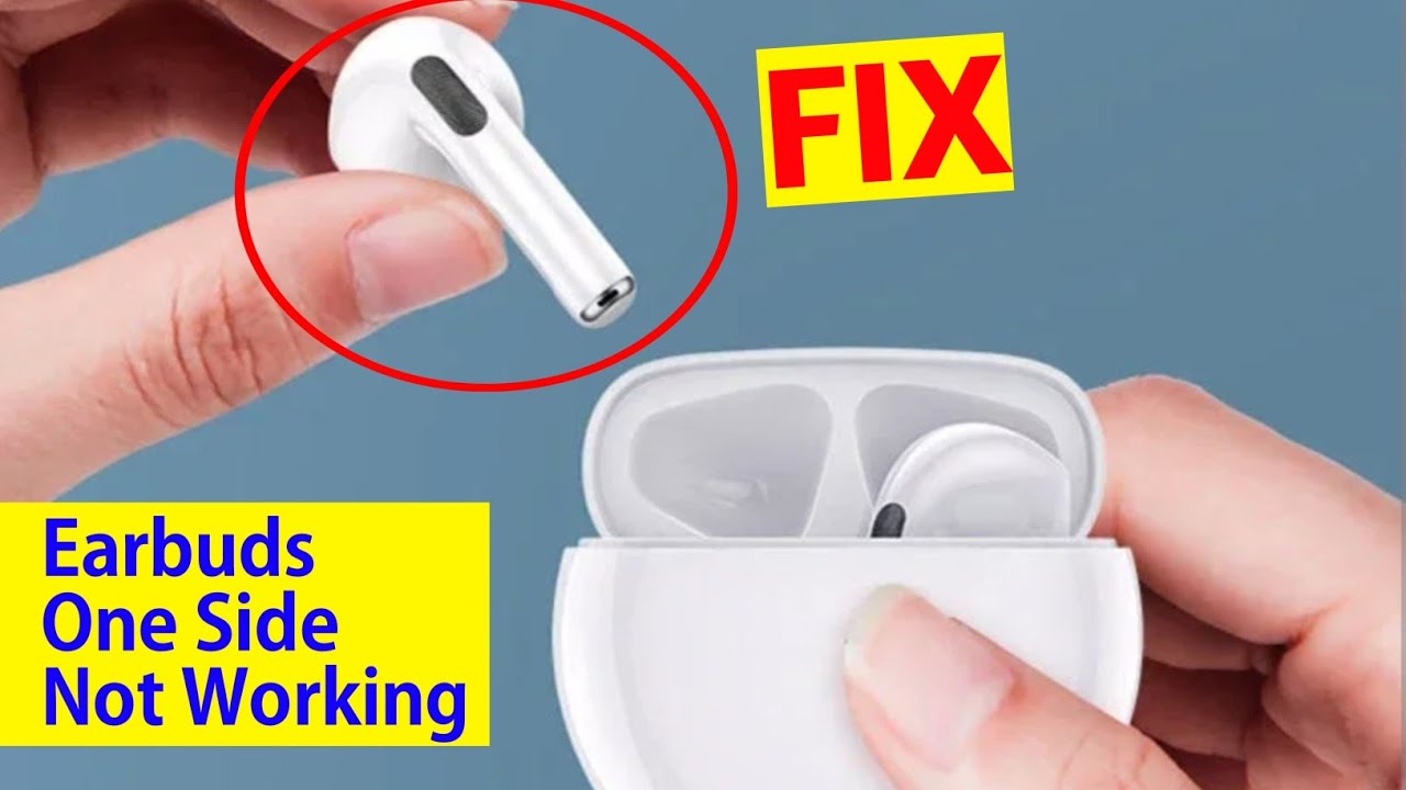 How to Fix Wireless Earbuds That Only Work on One Side: Simple Solution ...