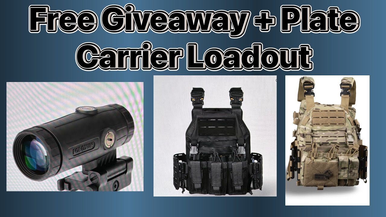 Plate Carrier Loadout + EDC Tactical Setup - YouTube