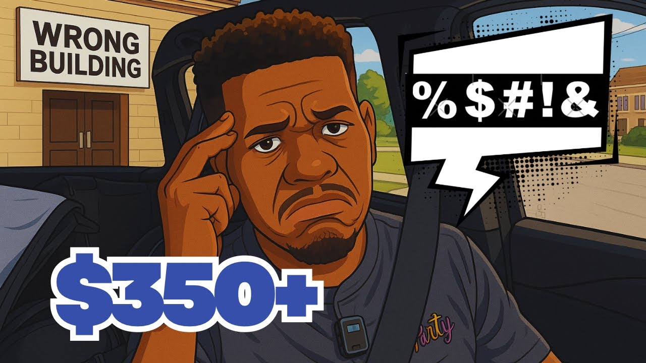 WRONG freakin’ address.. $350+| Gig work ride a long - YouTube
