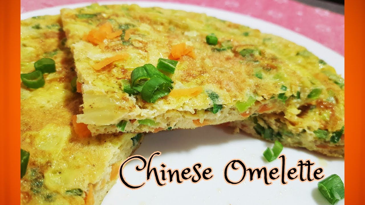 Chinese Omelette | Omelette Recipe | Easy Breakfast Recipe | The ...