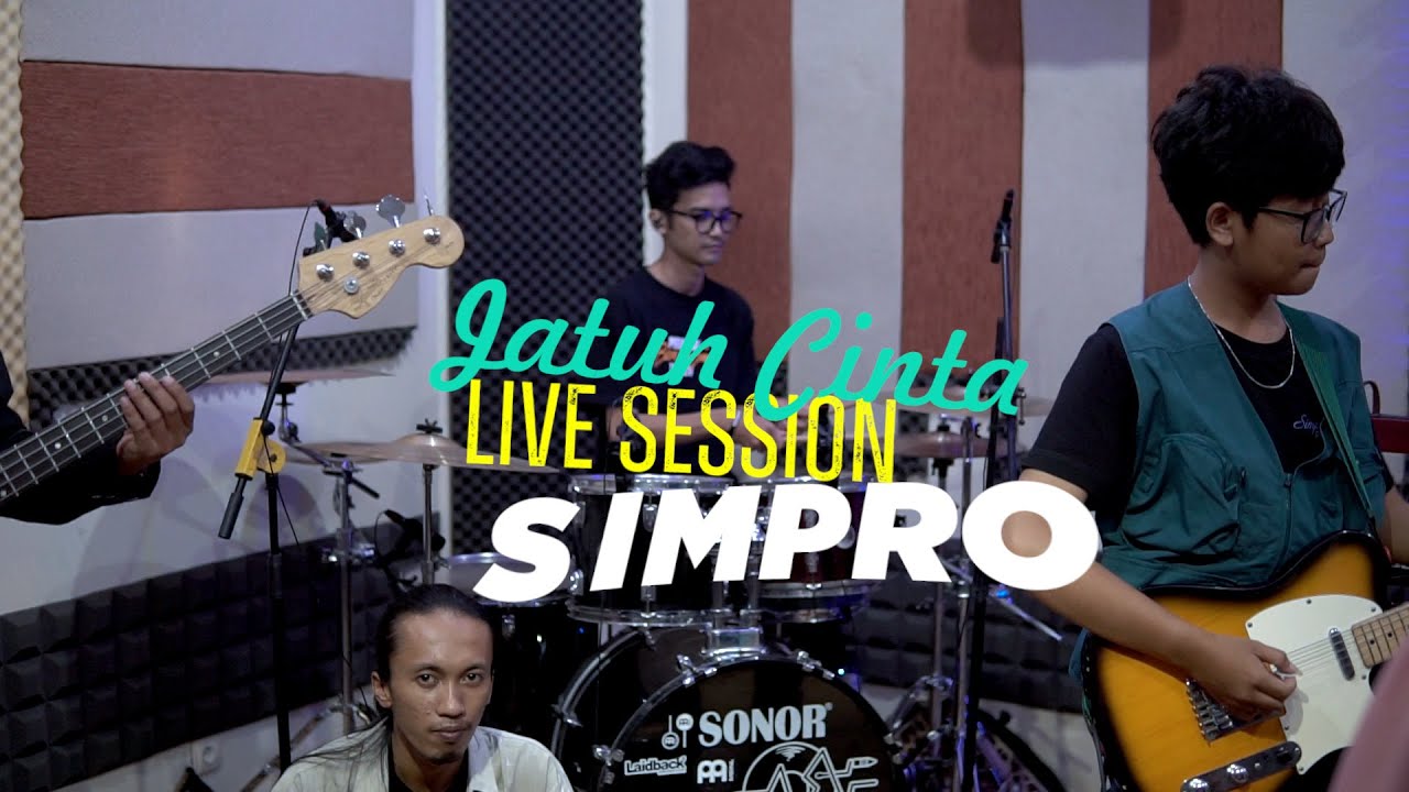 JATUH CINTA LIVE SESSION SIMPRO - YouTube