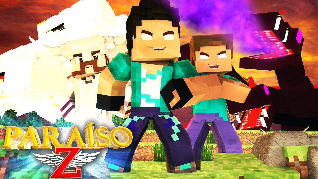 Minecraft Uma Nova Aventura 01 Minecraft Paraiso Z Youtube