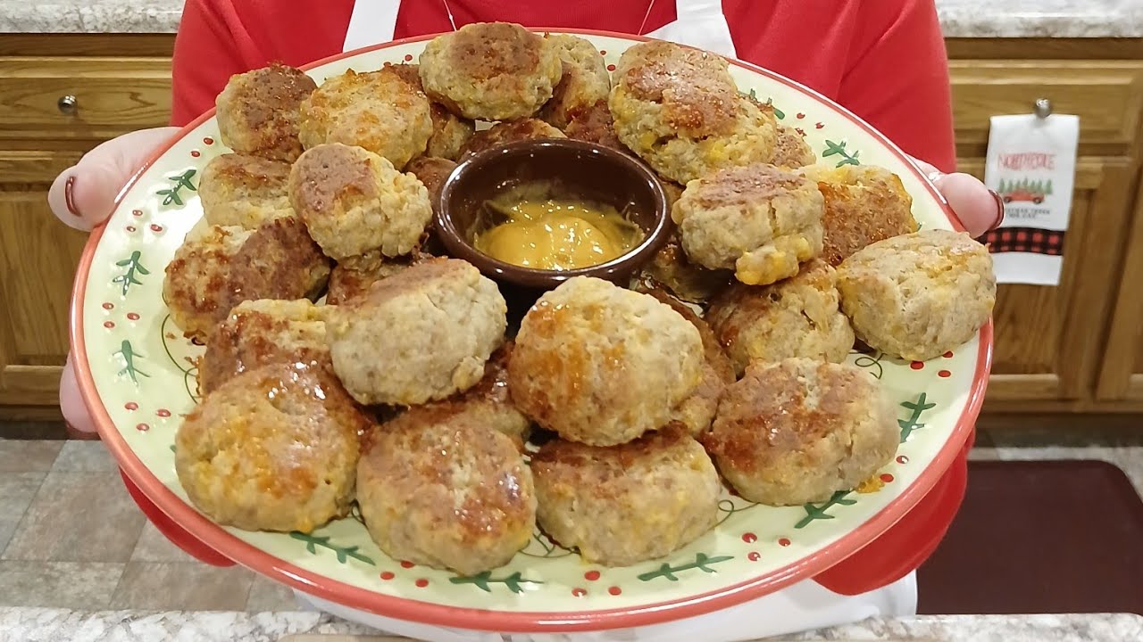#50 - Sausage Balls with the "Chief Taste Tester"! - YouTube