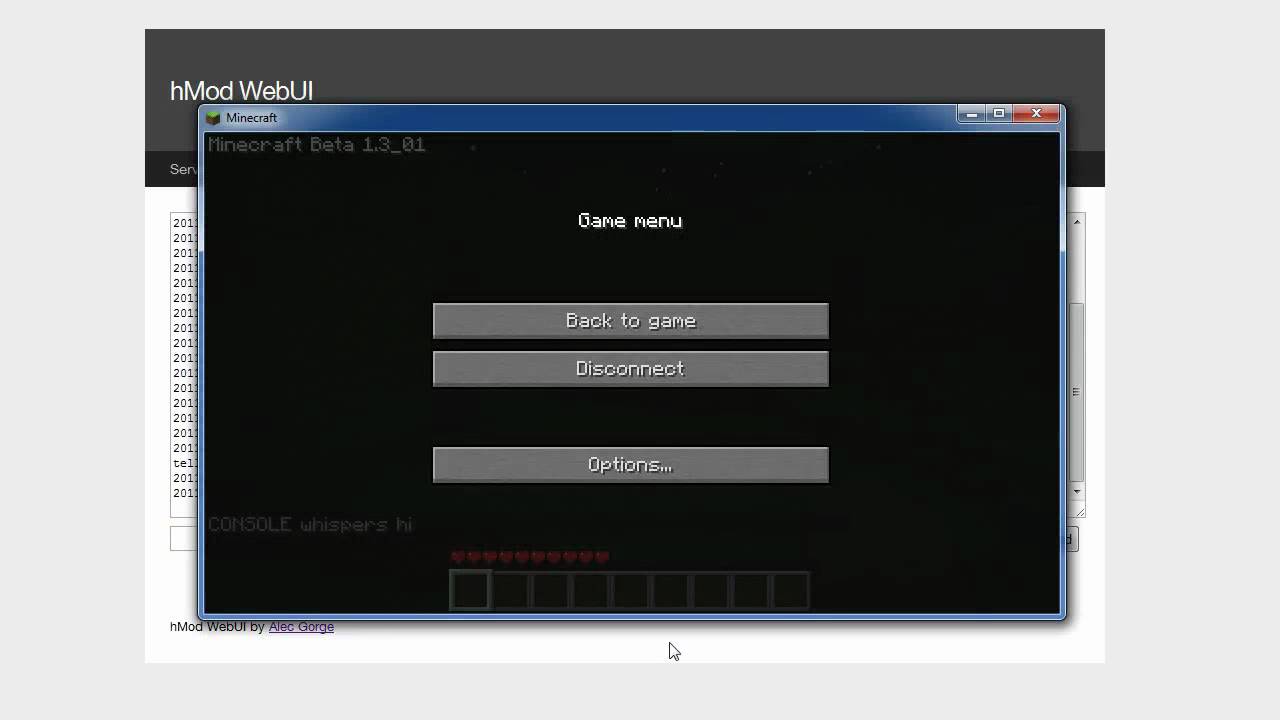 The first video peek at the hMod WebUI - Console Demo - YouTube