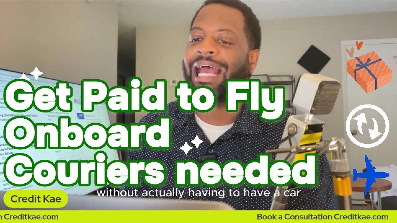 Get paid to Fly and Deliver items Like a Courier no Car needed Onboard ...