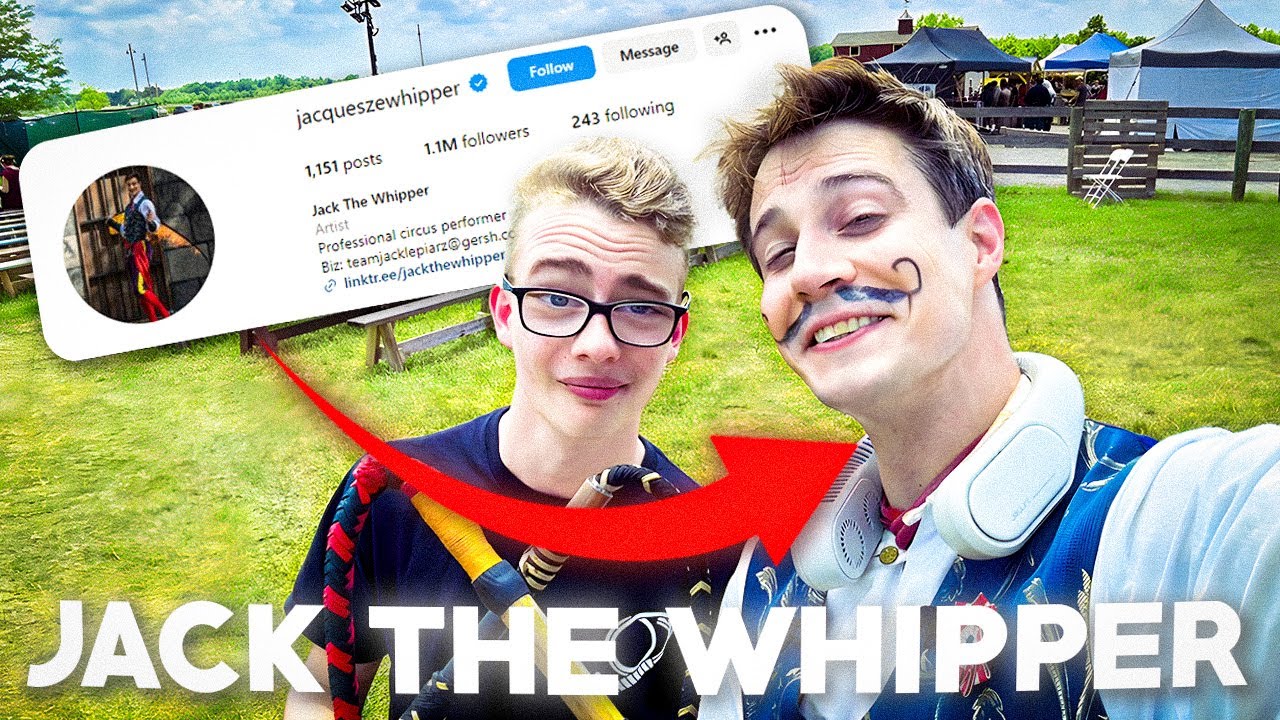 Meeting Jack the Whipper?!?! #customwhips - YouTube