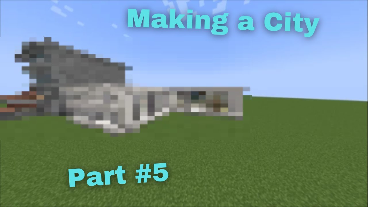 Making a City #5 | Minecraft - YouTube