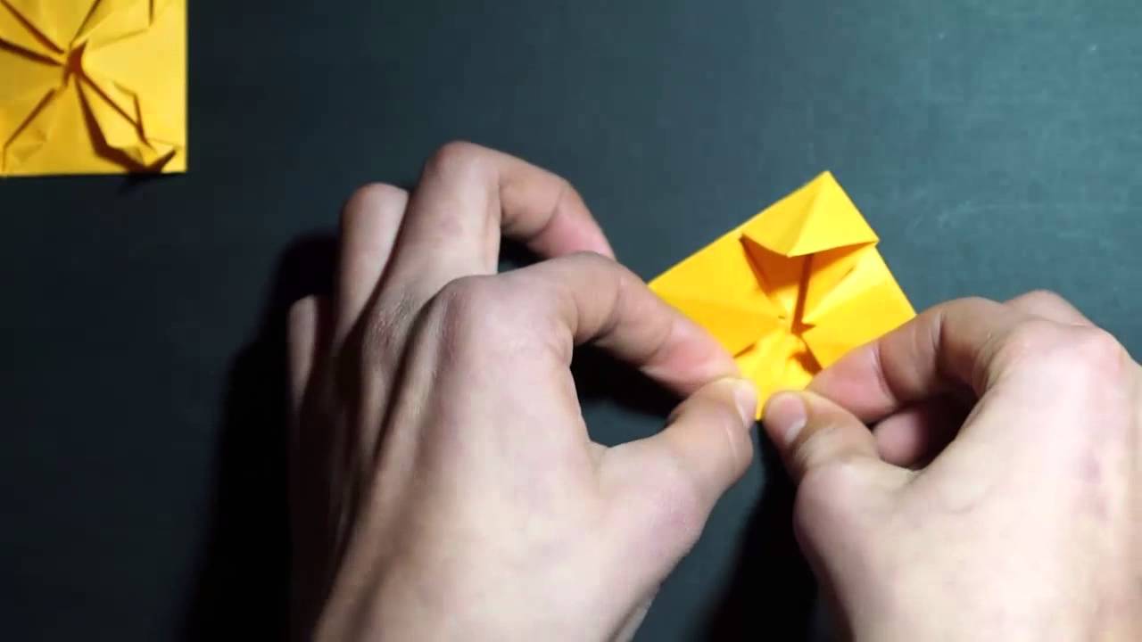 Origami Tisch #07 - YouTube