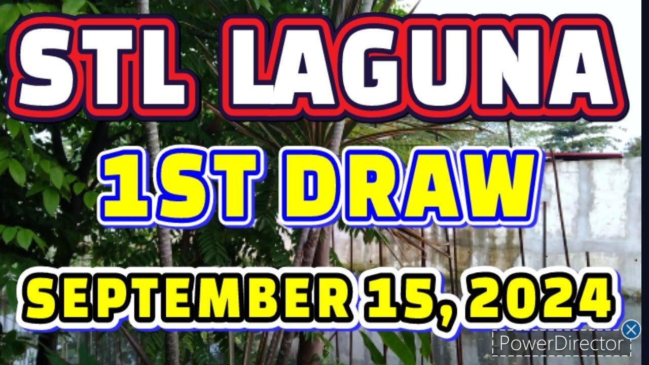 STL LAGUNA RESULT TODAY 1ST DRAW SEPTEMBER 15, 2024 11AM | SUNDAY - YouTube