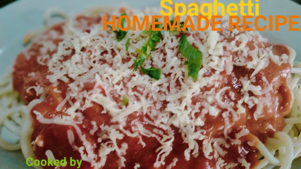 How to Cook Spaghetti Recipe (Good for 1-15 pax) - YouTube