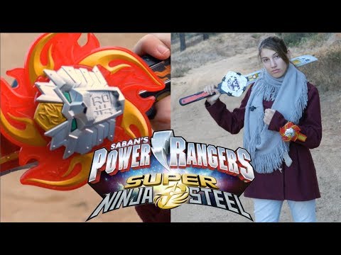 Power Rangers Super Ninja Steel Lion Fire Armor Mode - YouTube