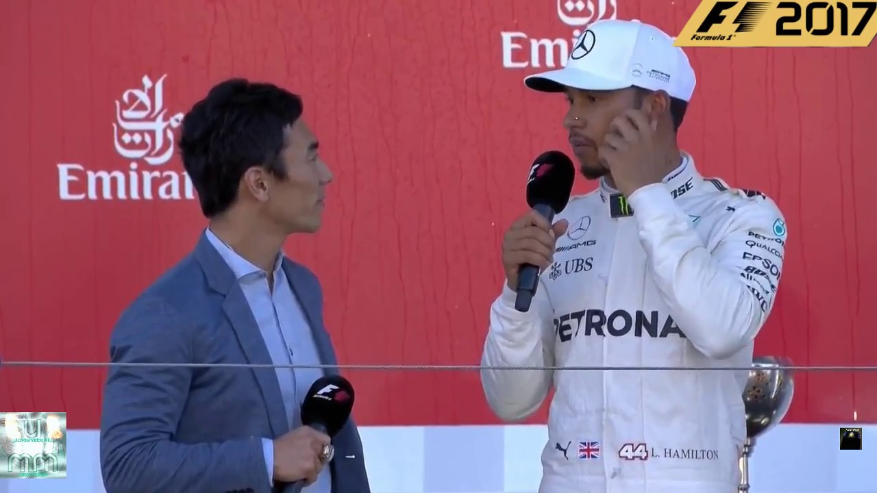 F1 2017 JAPANESE GRAND PRIX PODIUM INTERVIEW W/ SATO - YouTube