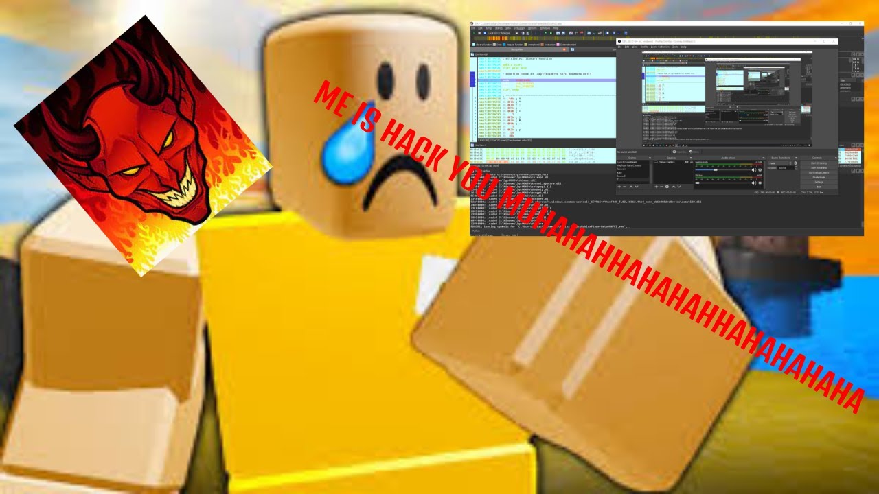 lets hacc boblox C: (w/ ida pro big boy disassembler for pros) - YouTube
