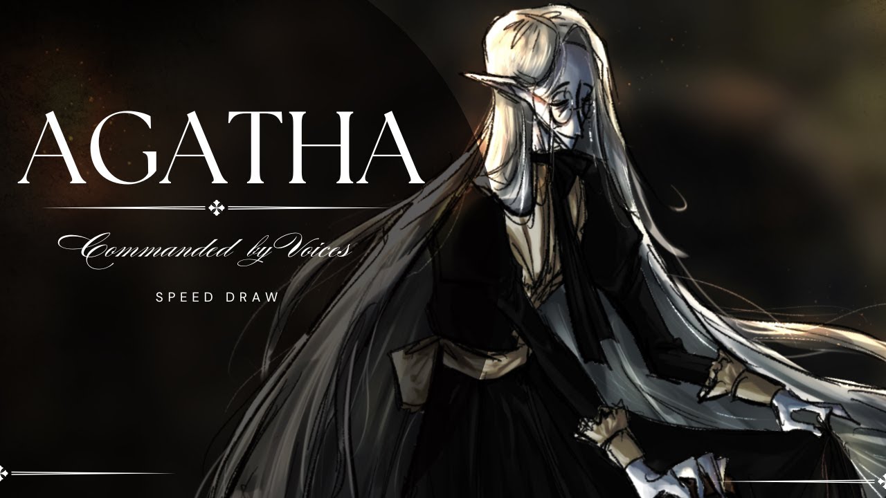 Agatha - Commanded By Voices (Speed Draw) - YouTube