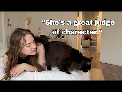 Meet the cat lady of Bed-Stuy, Britt Smith, and her empathetic black cat, Onyx.