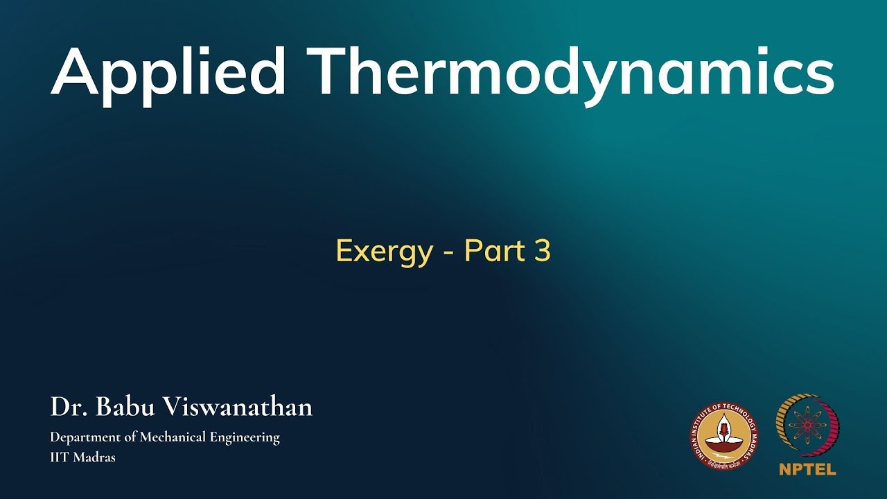 Exergy - Part 3 - YouTube