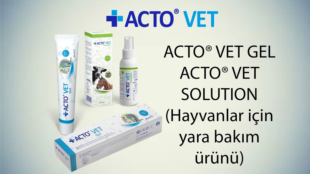 ACTO® VET GEL & SOLUTION - YouTube