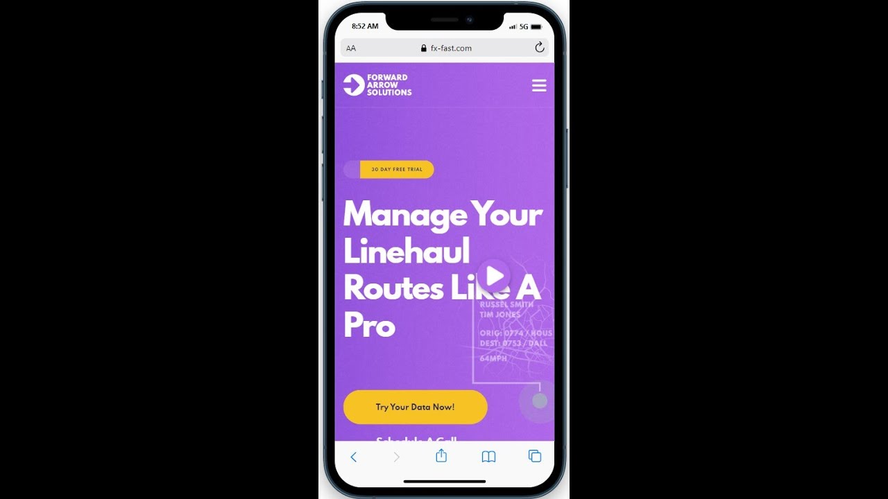 FAST Driver App Overview - YouTube