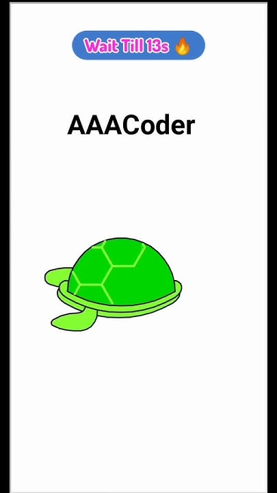 Draw An Amazing Turtle 🐢 In Python Turtle Coding Status Shorts Python Pythonprogramming