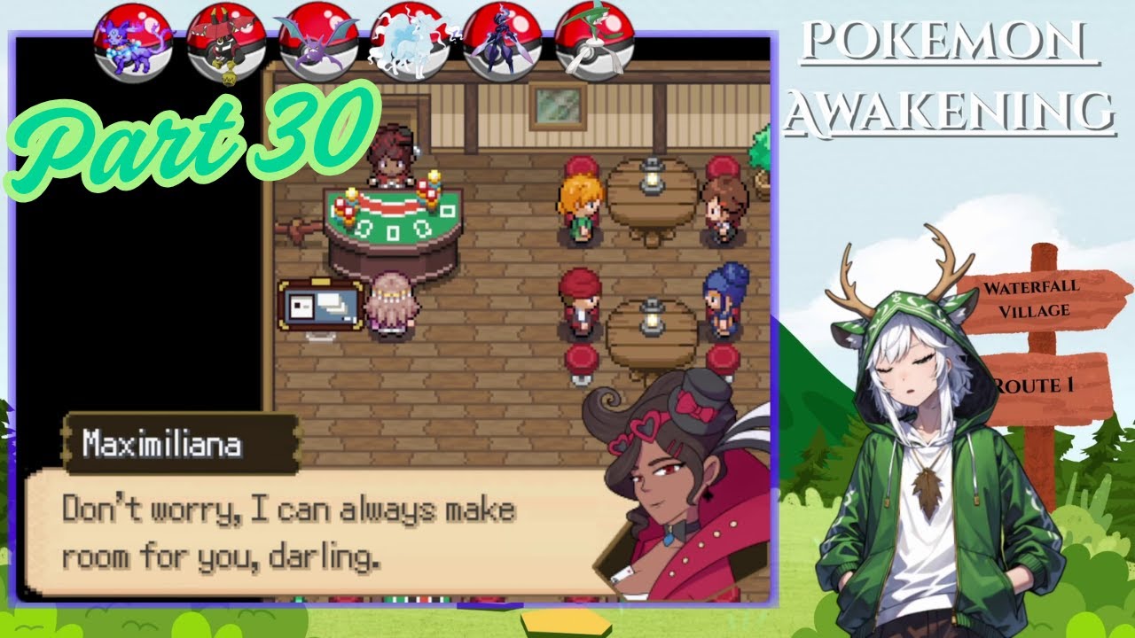 BRAND NEW FAN GAME: POKEMON AWAKENING, Part 30, Building Relationships ...
