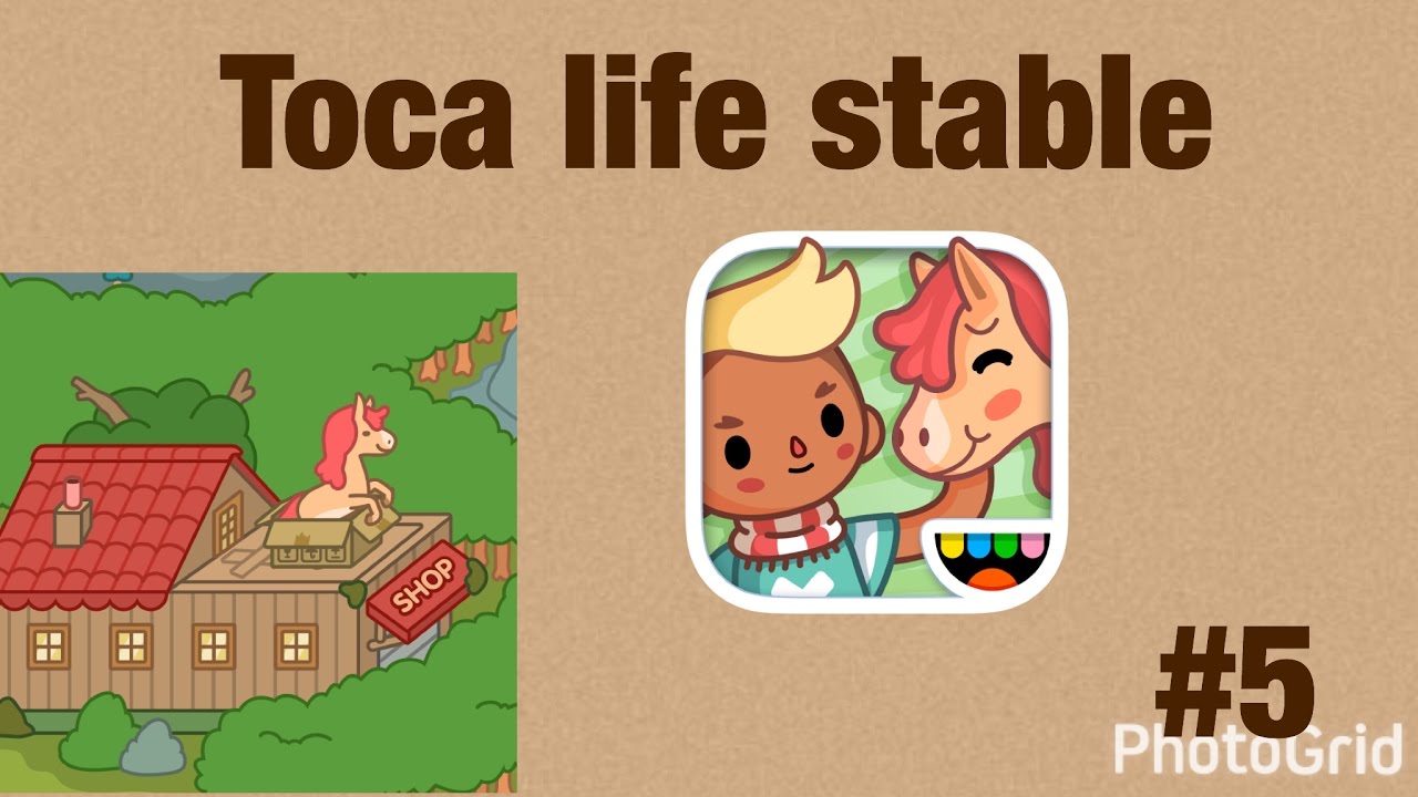 Toca life stable | The race begins #5 - YouTube