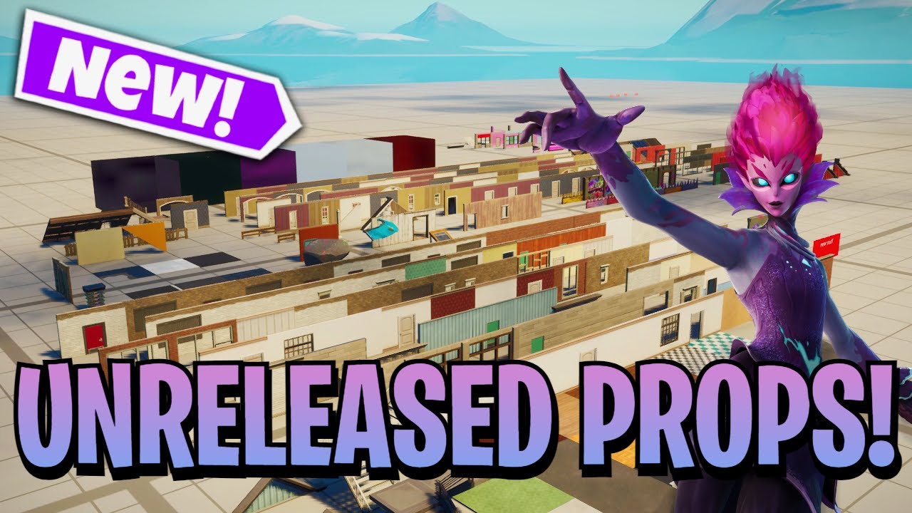 New Insane Unreleased Props! Fortnite Creative - YouTube