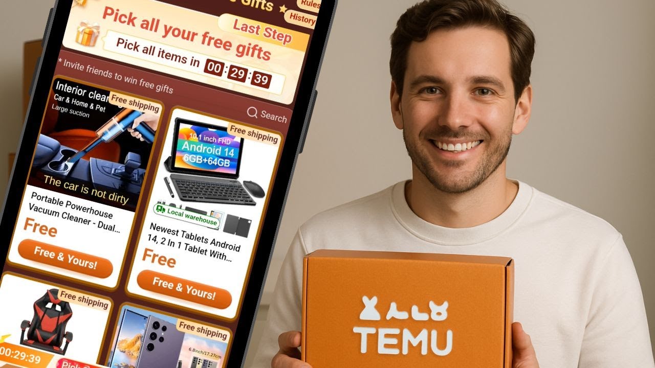 How To Get Free Gifts On TEMU (Still WORKING On 2026) - Earn & Claim ...