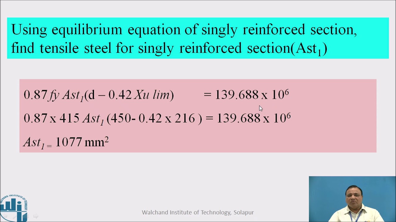 Example on Analysis and Design of Multi Span Continuous RCC Beam - YouTube