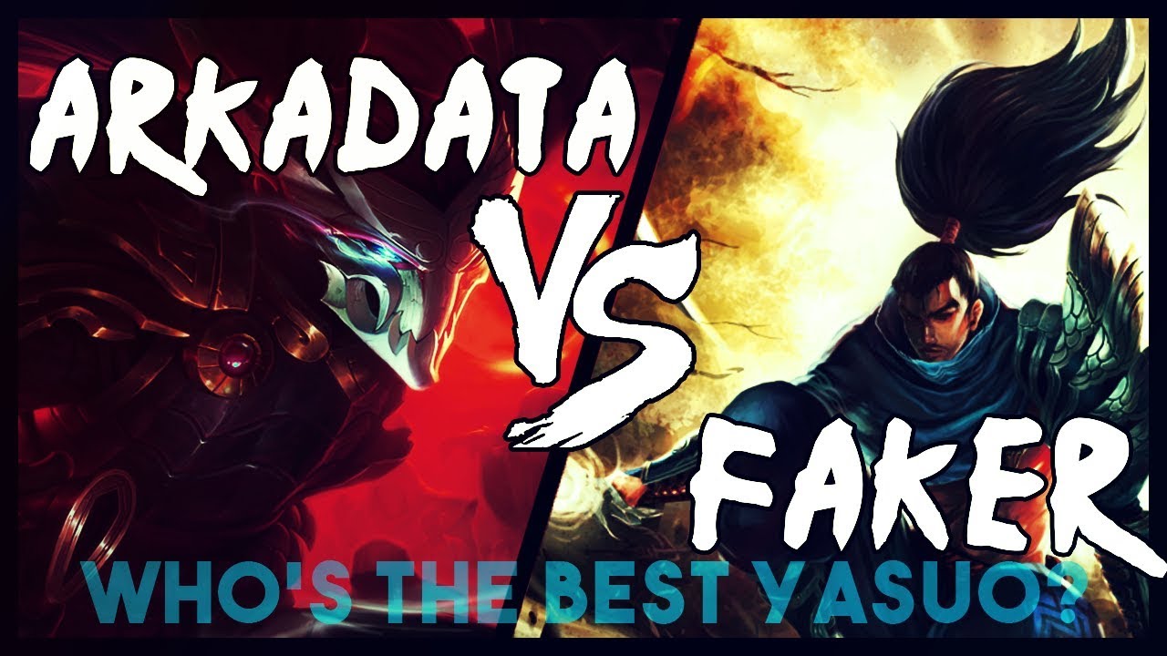 Arkadata VS Faker | Who's The Best Yasuo? - YouTube