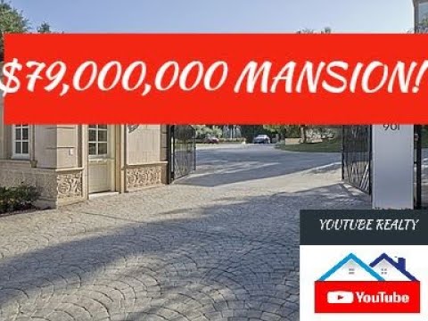 $79 Million Dollar Mansion 901 N Alpine Dr, Beverly Hills, CA 90210 ...