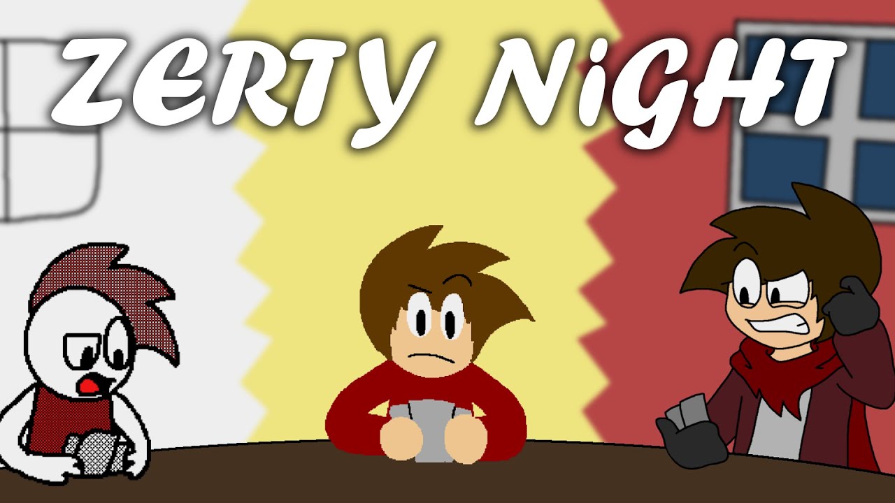 [FNF] Zerty Night (Pasta Night But the Different Versions of Zerty Sing It) - YouTube