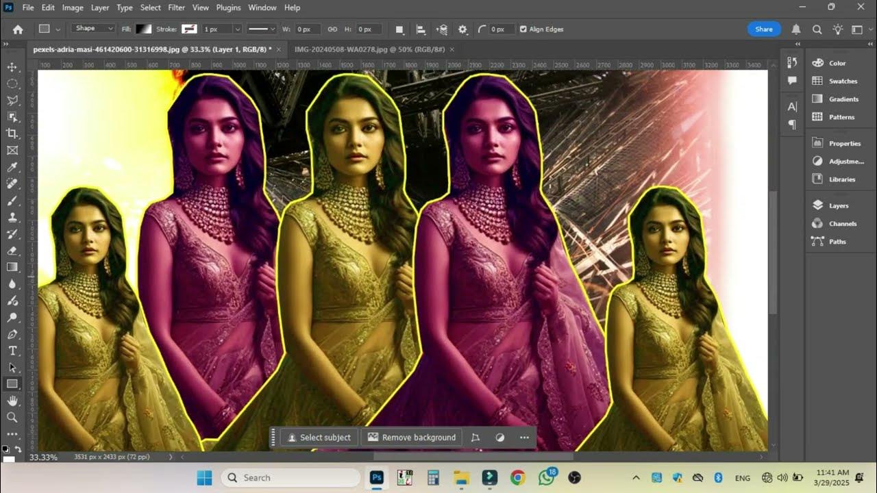 How to Change Background in Photoshop: A Beginner's Guide - YouTube