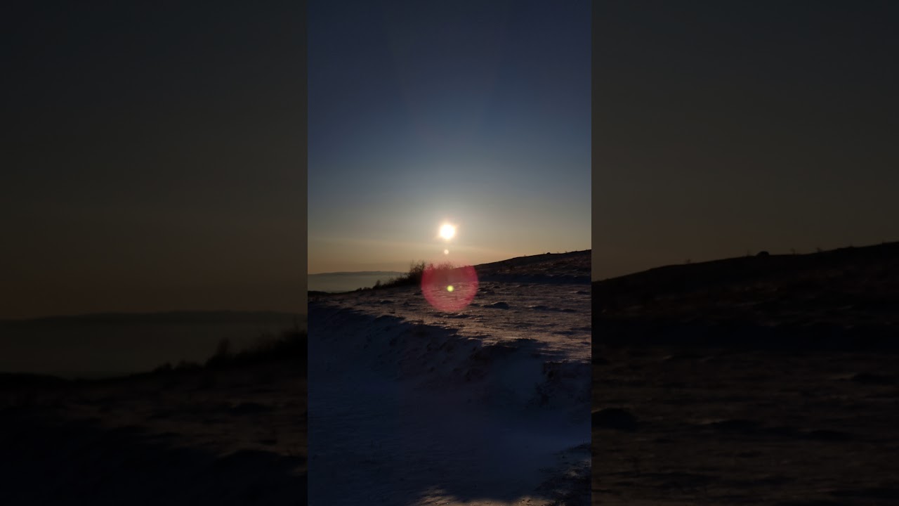 2 suns at sunrise ? - YouTube