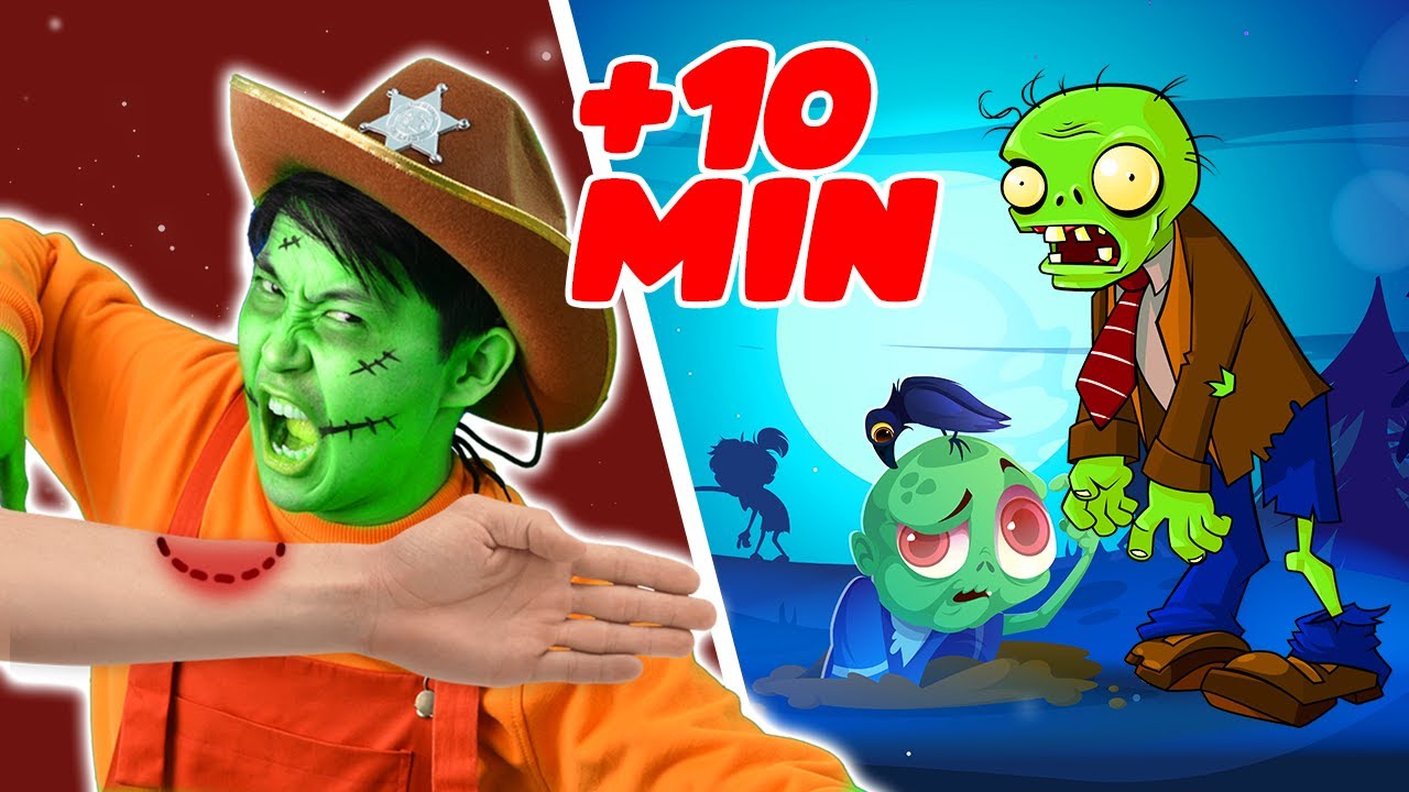Zombie Epidemic Song Collection | Zombie Dance | Hi Honey Kids - YouTube