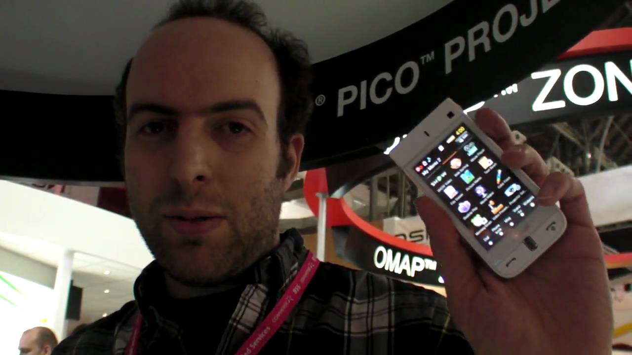 Texas Instruments nHD Pico DLP Projector - YouTube