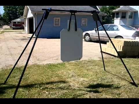 Target Stand and Steel Target (custom order AR500 human silhouette ...