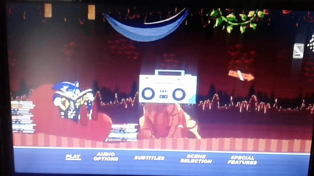 Sonic the Hedgehog - UK DVD Menu - YouTube